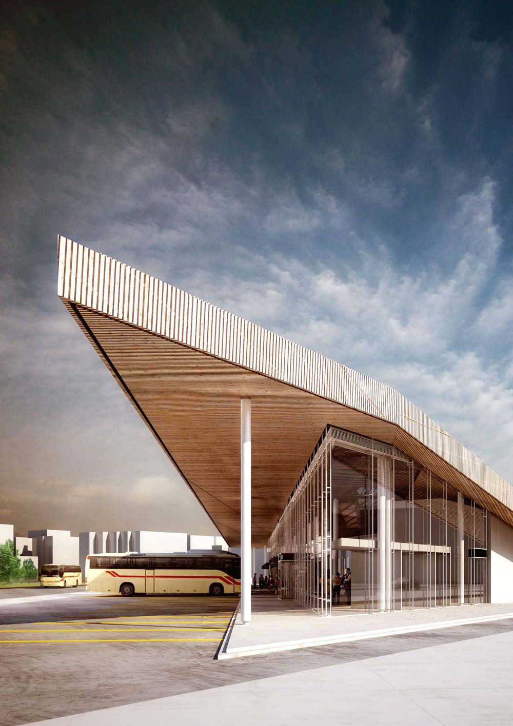 Lüleburgaz Intercity Bus Terminal - BILGIN Architectural Design Studio